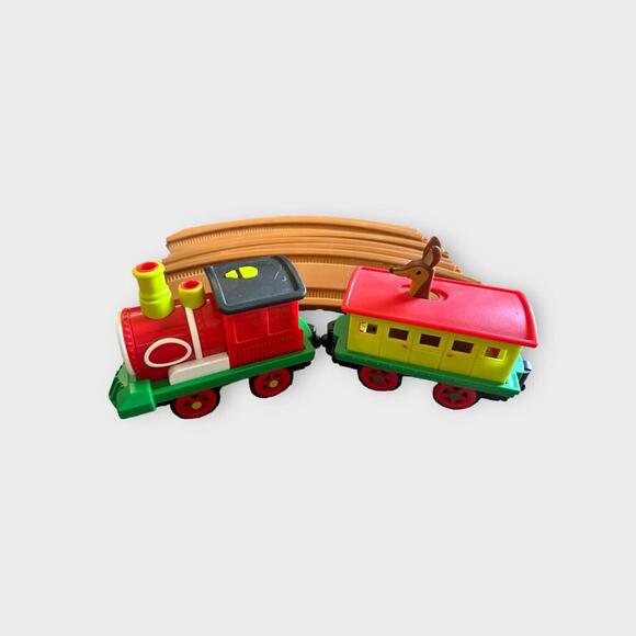 Battat | Toys | Battat All Aboard Christmas Santa Animated Train Set ...
